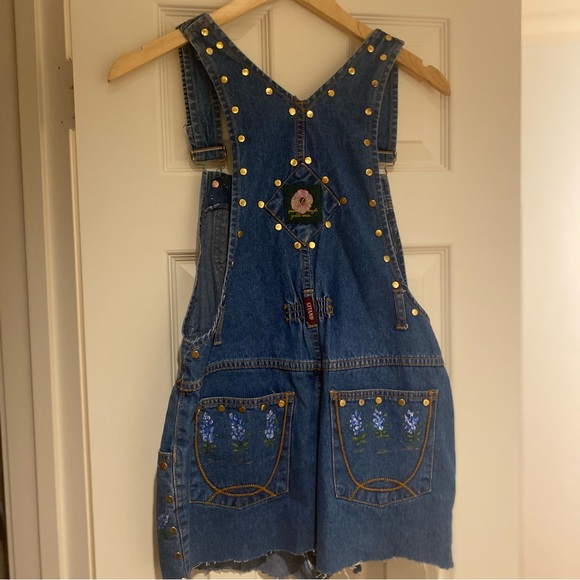 Gitano | Pants & Jumpsuits | Vintage Gitano Romper Flower Patch With ...